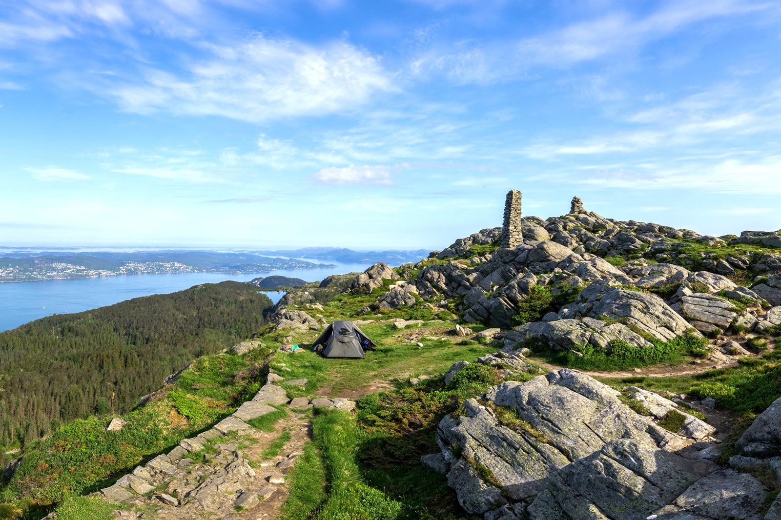 Blåmanen i Bergen - Et variert landskap på et av Bergens byfjell – Go ...