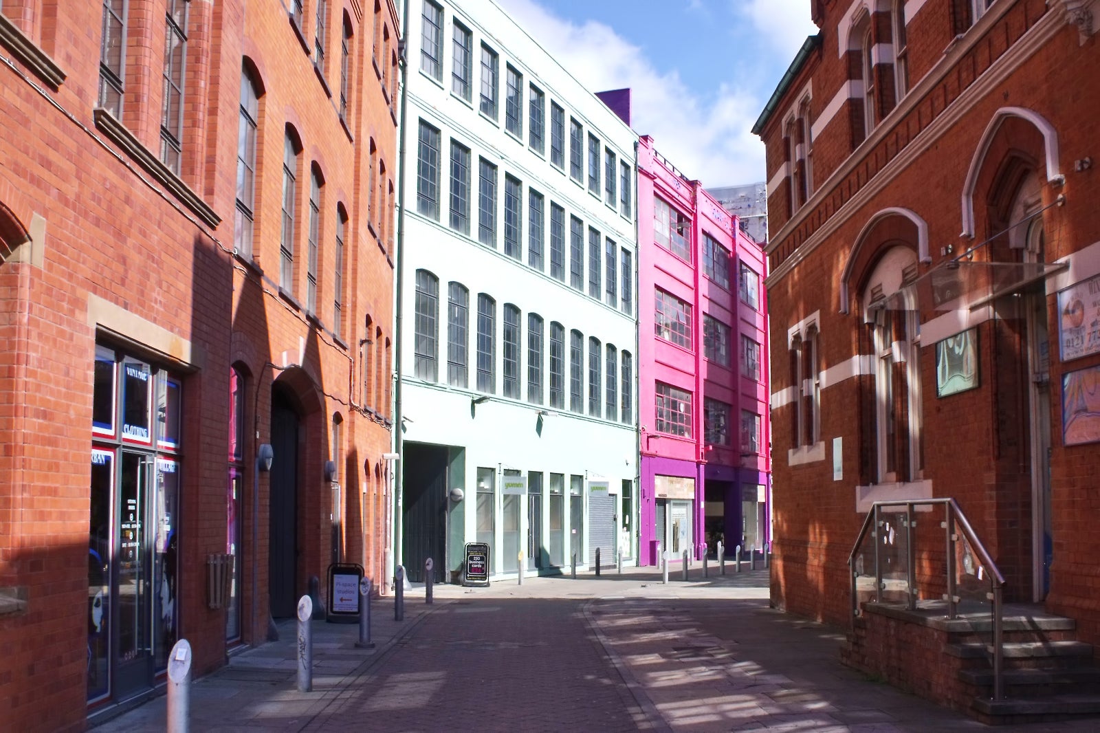 Custard Factory in Birmingham - Shop Among Multicolored Buildings – Go ...