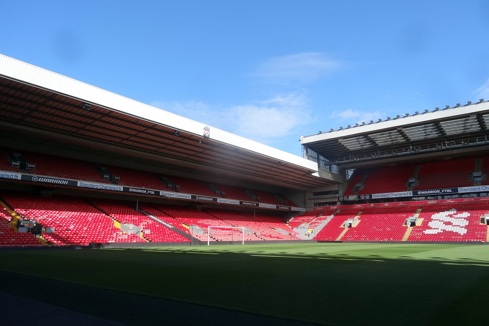 Anfield Stadium in Liverpool - Home of The Liverpool Football Club - Go ...