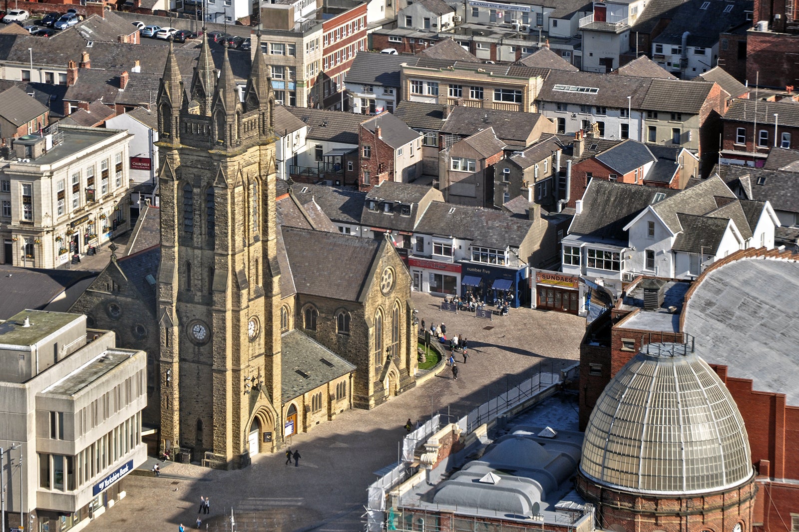 St John's Square in Blackpool - Visit the Heart of Blackpool Town ...